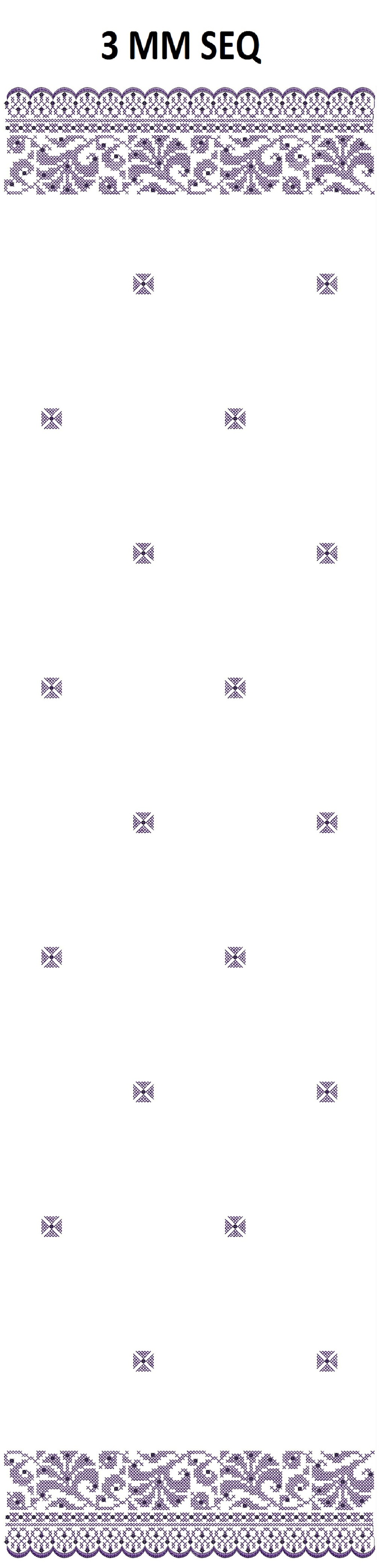 Free 3 MM seq all over garment embroidery design Machine Embroidery ...